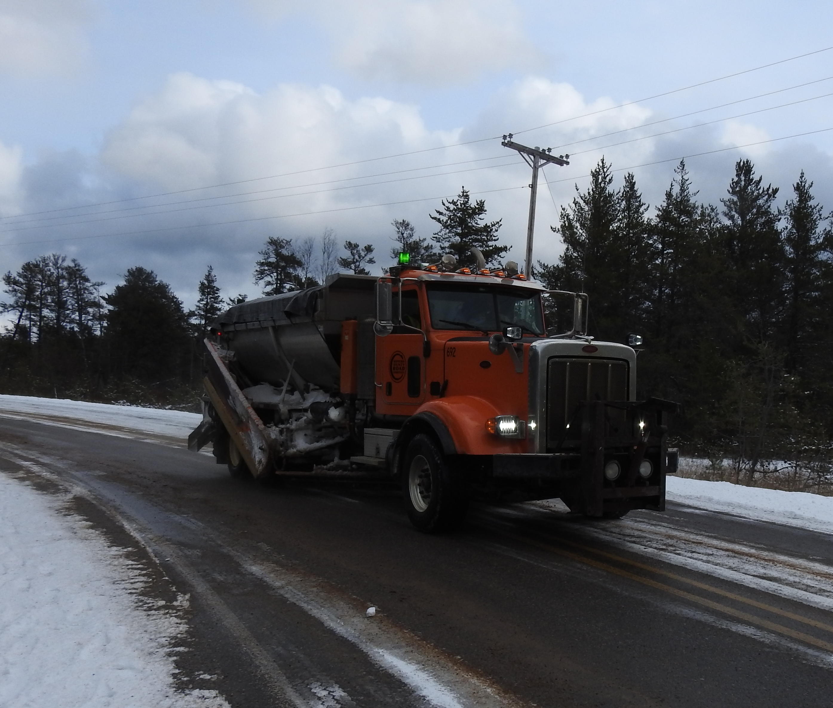 Snow storm at Whitefish Point – Michael's Place